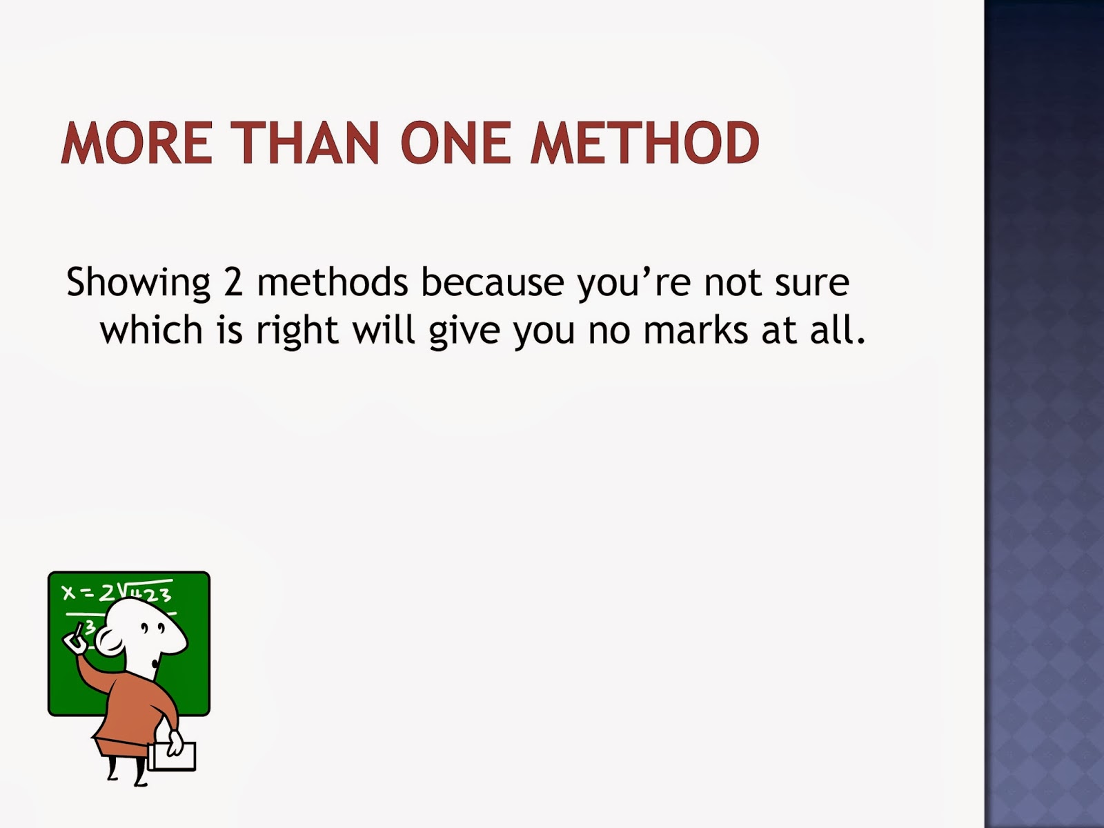 The Maths Magpie: GCSE Maths - Easy Ways to Make Sure You Don't Lose Marks