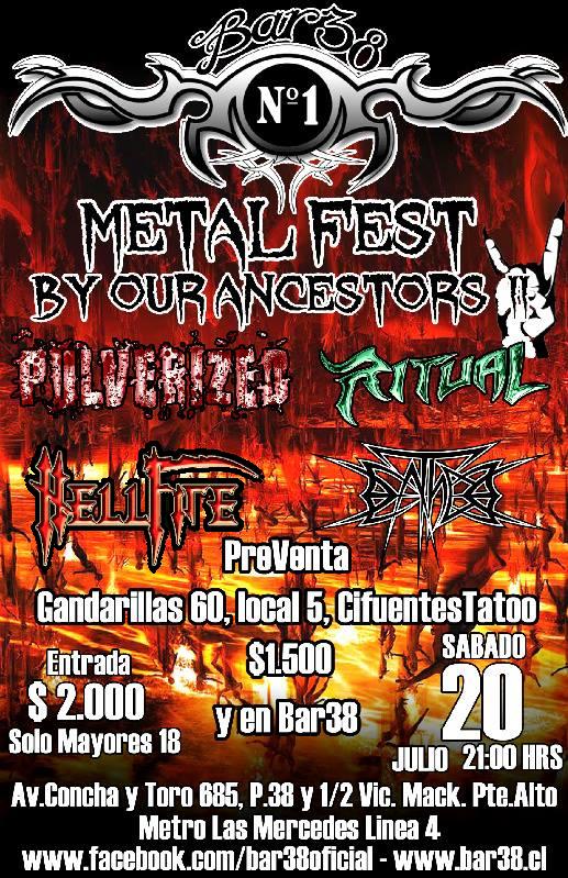 Official Site Hellfire Thrash Metal Band (From Chile)