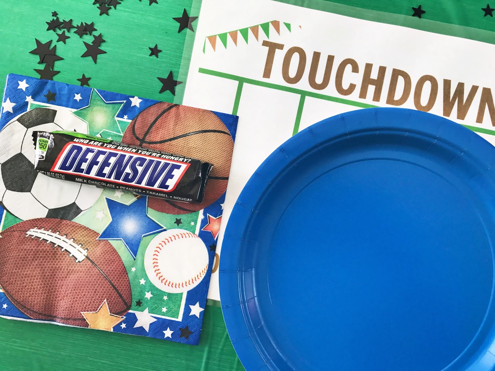 Football Themed Printable Placemats - The Chirping Moms