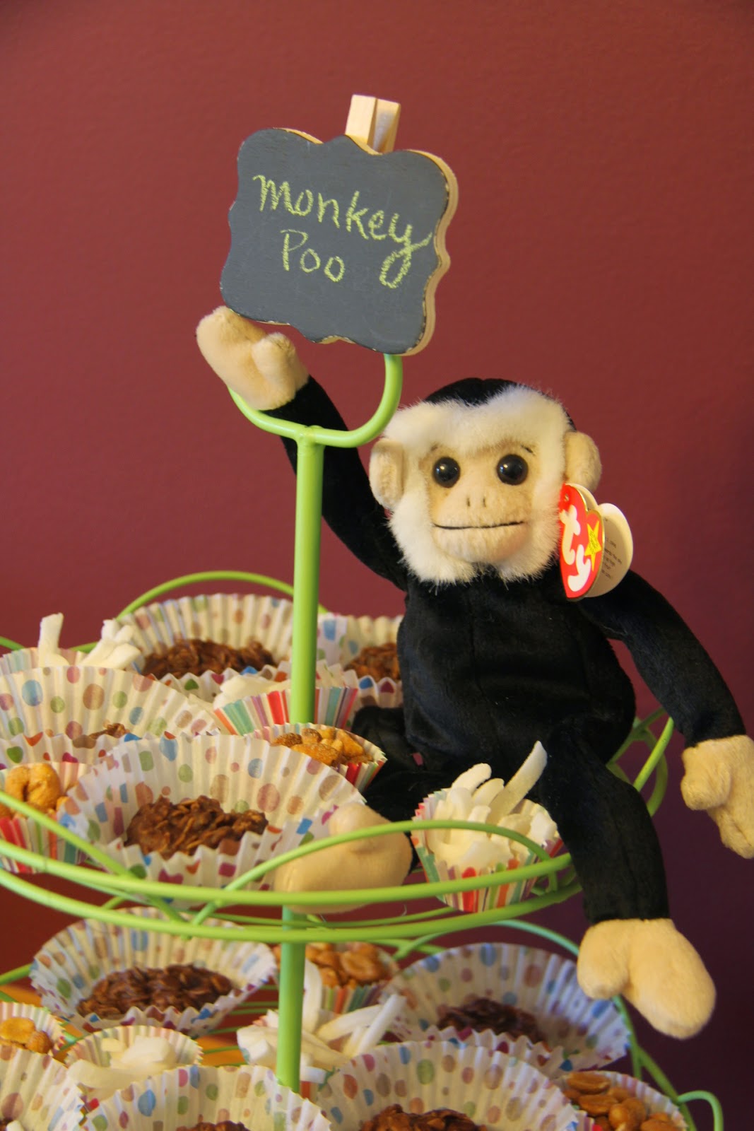 Thrift and Shout: Monkey Themed Baby Shower