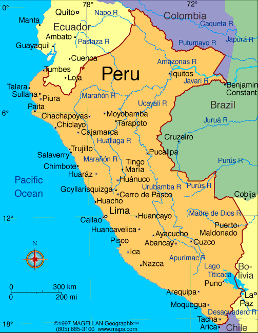 MAPAS DO PERÚ - Geografia Total™