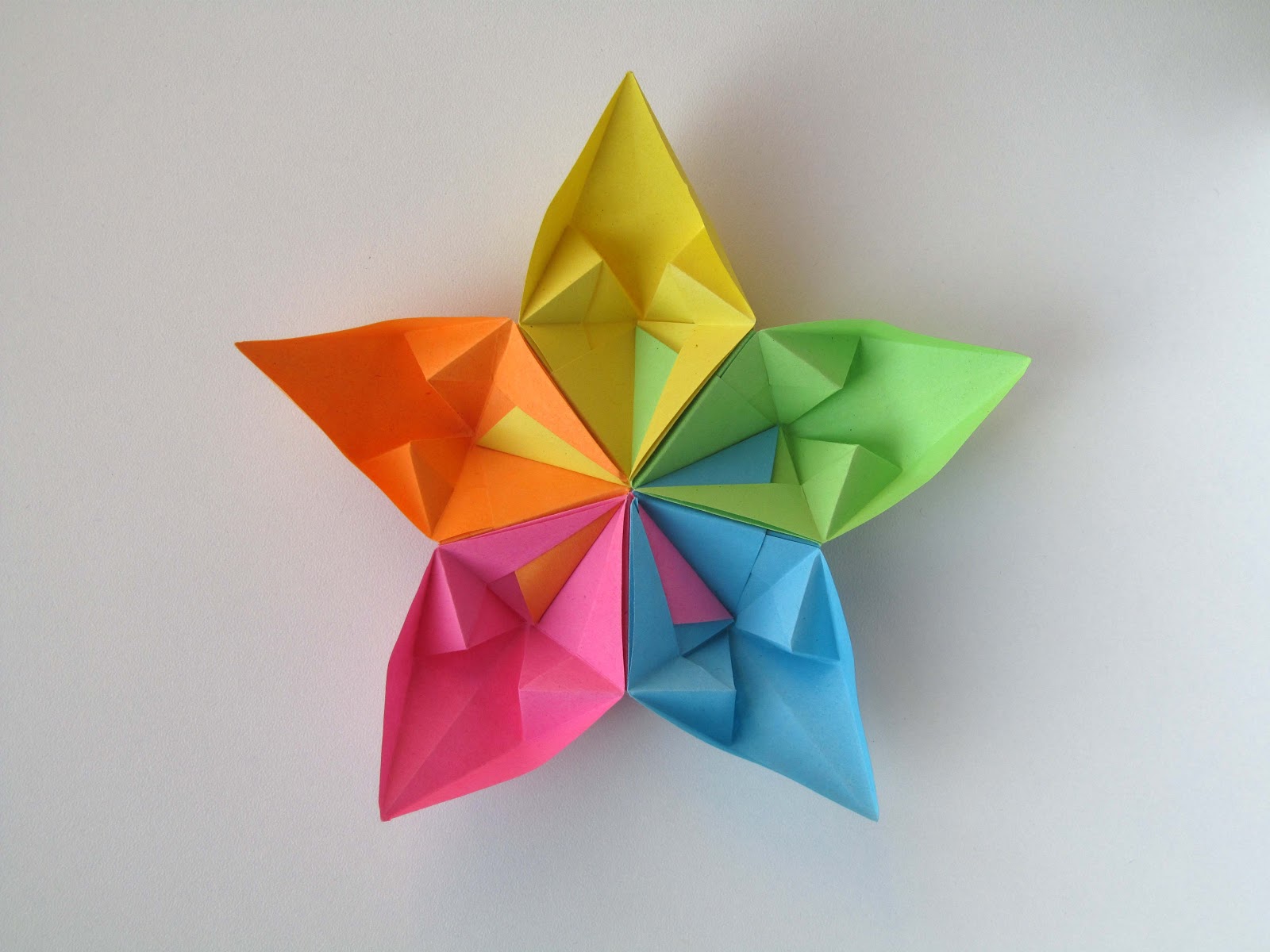 Origami poesie di carta: Stella aquilone - Kite Star