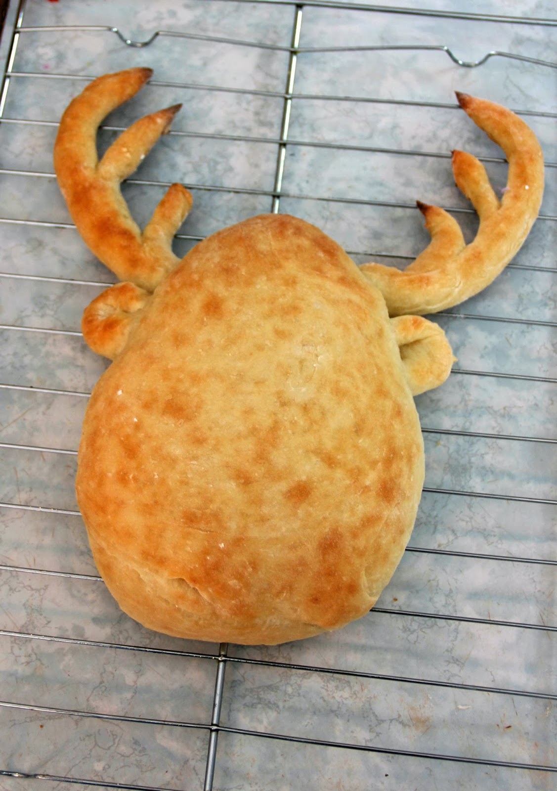 Jo and Sue: Rudolph The Red Nose Reindeer Bread