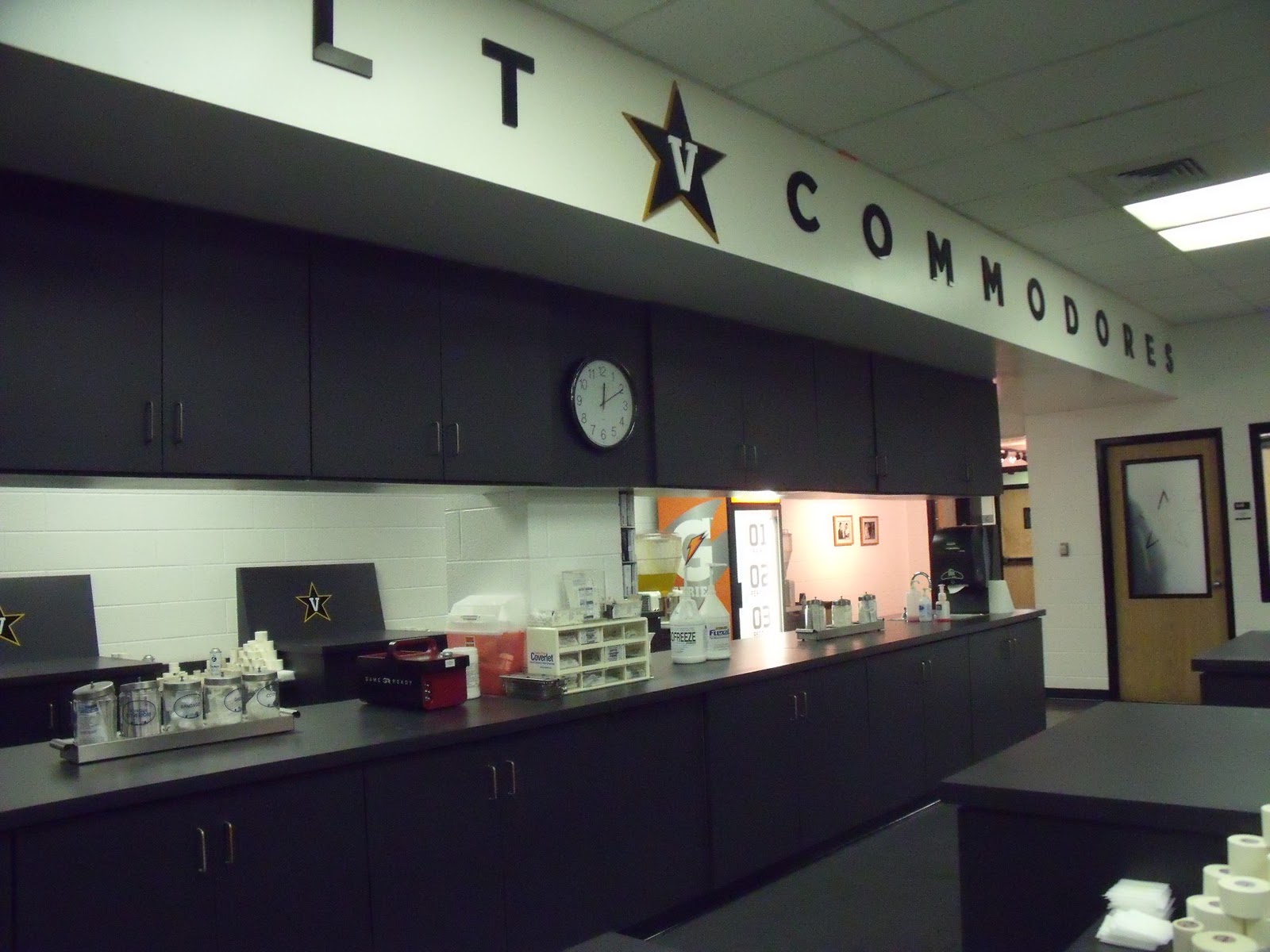 Vanderbilt Athletic Training: Athletic Training Room's
