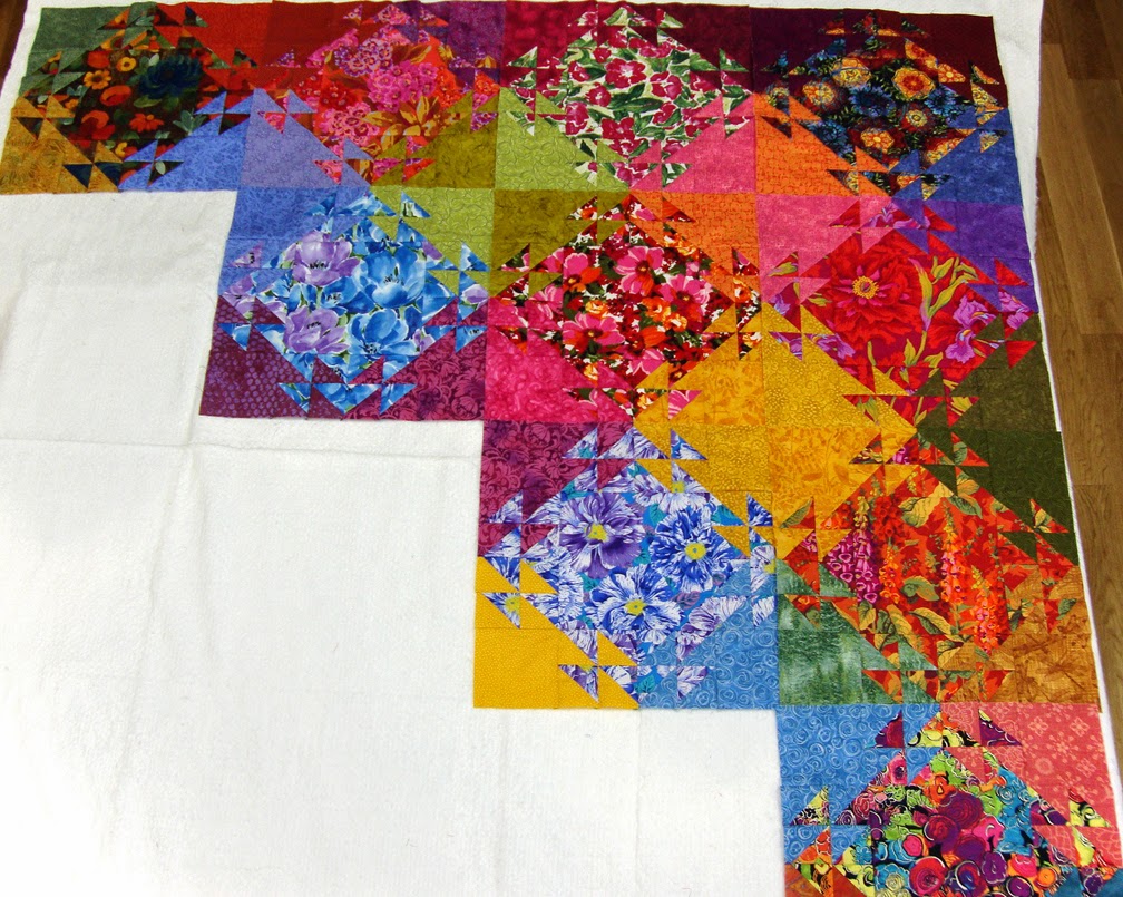 Beadlust: "Square Dancers" - Shimmer Quilt