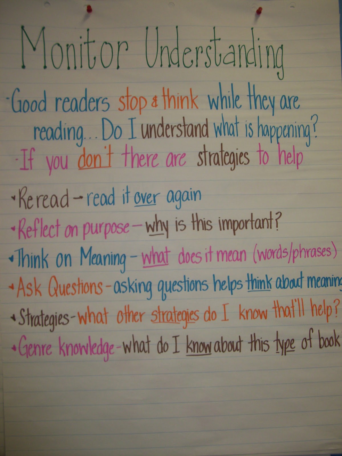 Smiles and Sunshine: Monitoring Understanding