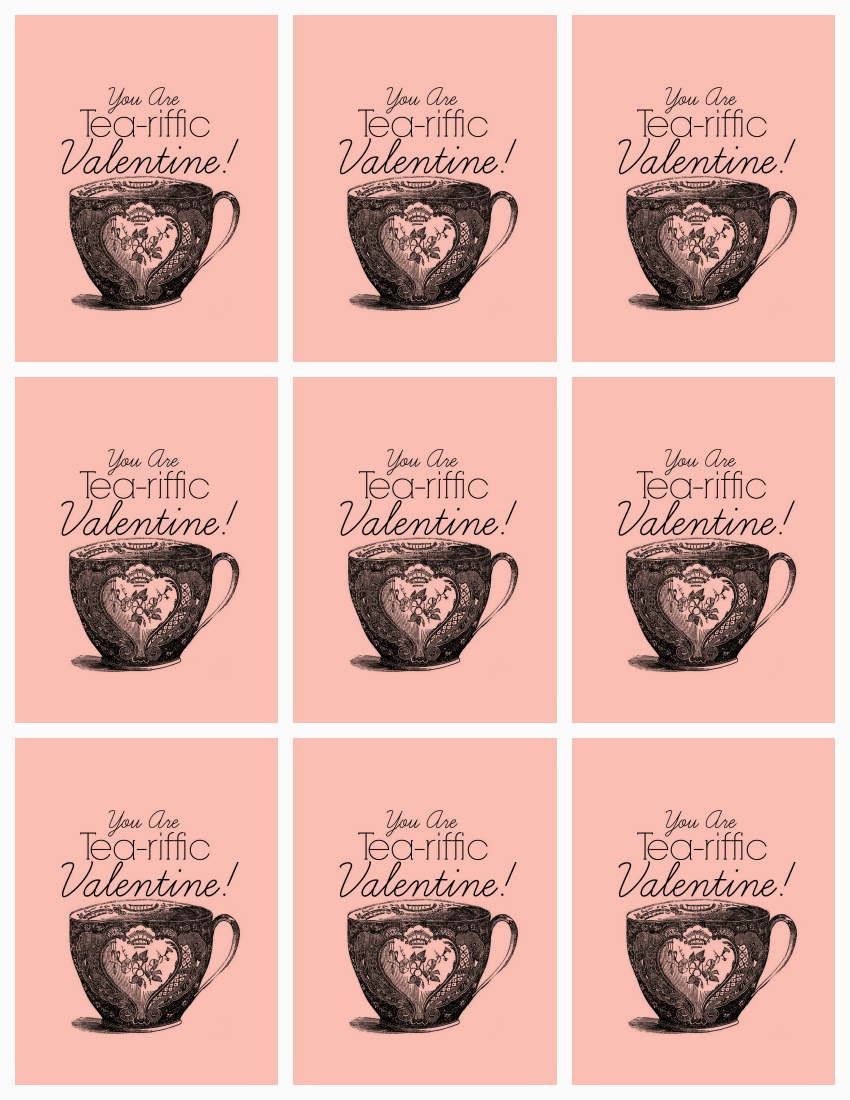 Vintage Gwen: Orange Spice Tea Gift Mix & Free Valentine Gift Tag