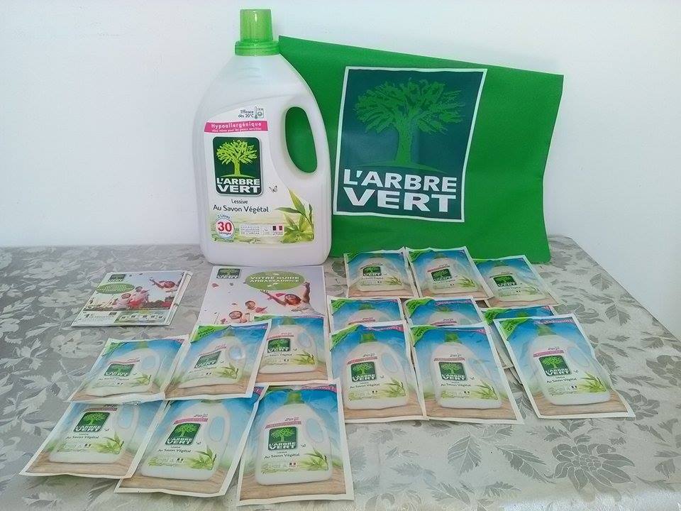 Mams De Deux Bambinos: Ambassadrice de la lessive L'ARBRE VERT ...
