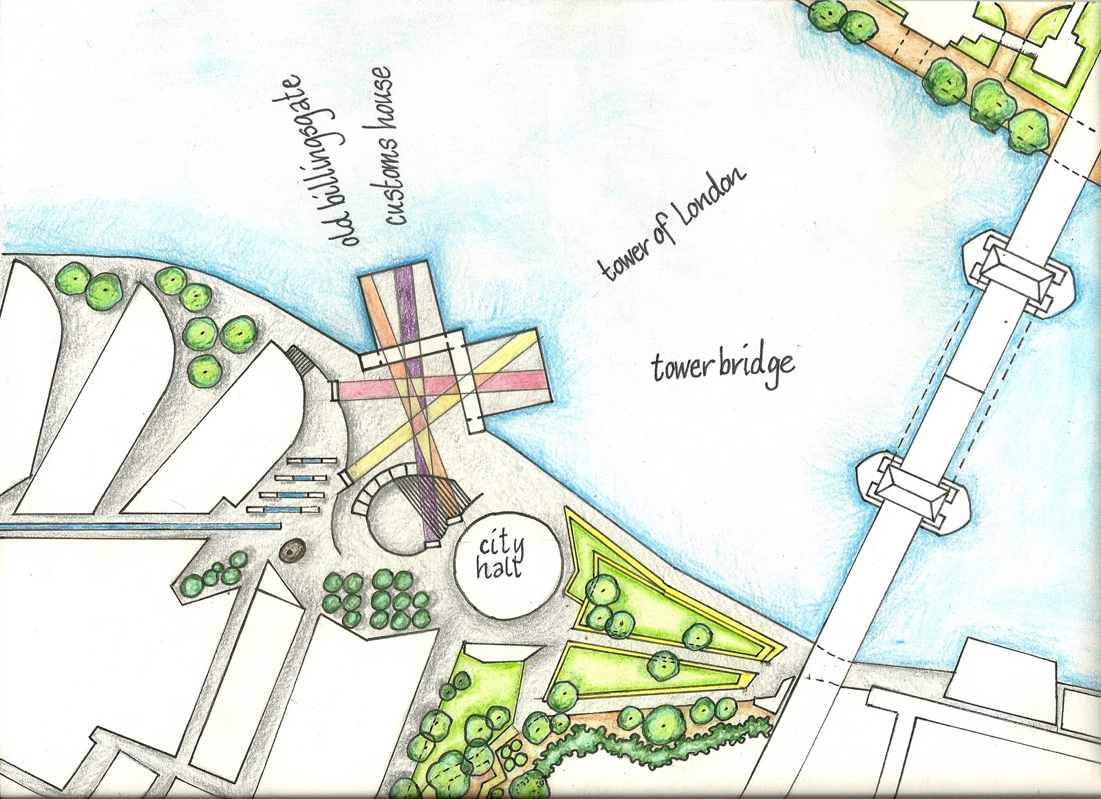 Bill Groth: Womscape: First Year: Project One, "THE LONDON FRAME" 2011 ...