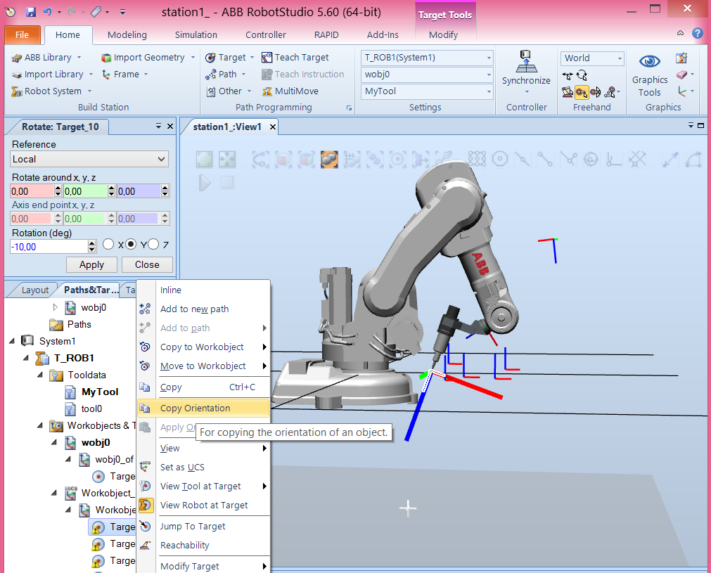 A Guide for ABB RobotStudio: 2016