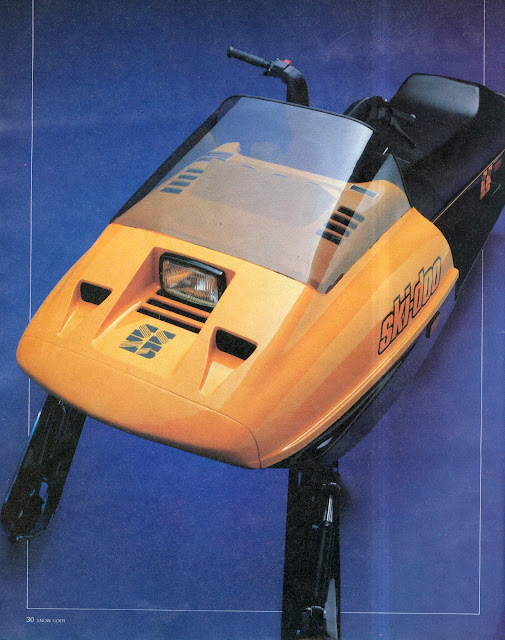 CLASSIC SNOWMOBILES OF THE PAST: 1984 SKI-DOO SS25 ANNIVERSARY EDITION ...