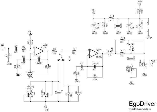 DIY Guitar Pedal Blog: OCD