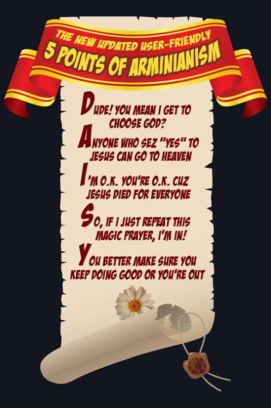 The Arminian's Daisy From Calvinistic Cartoons