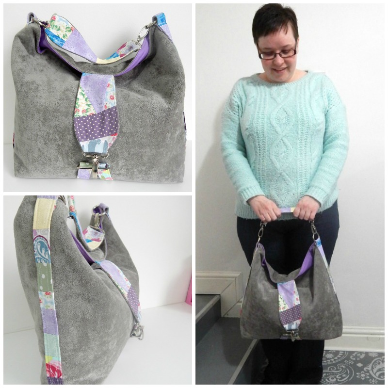Mrs H - the blog: Crazy Patchwork Hobo bags!
