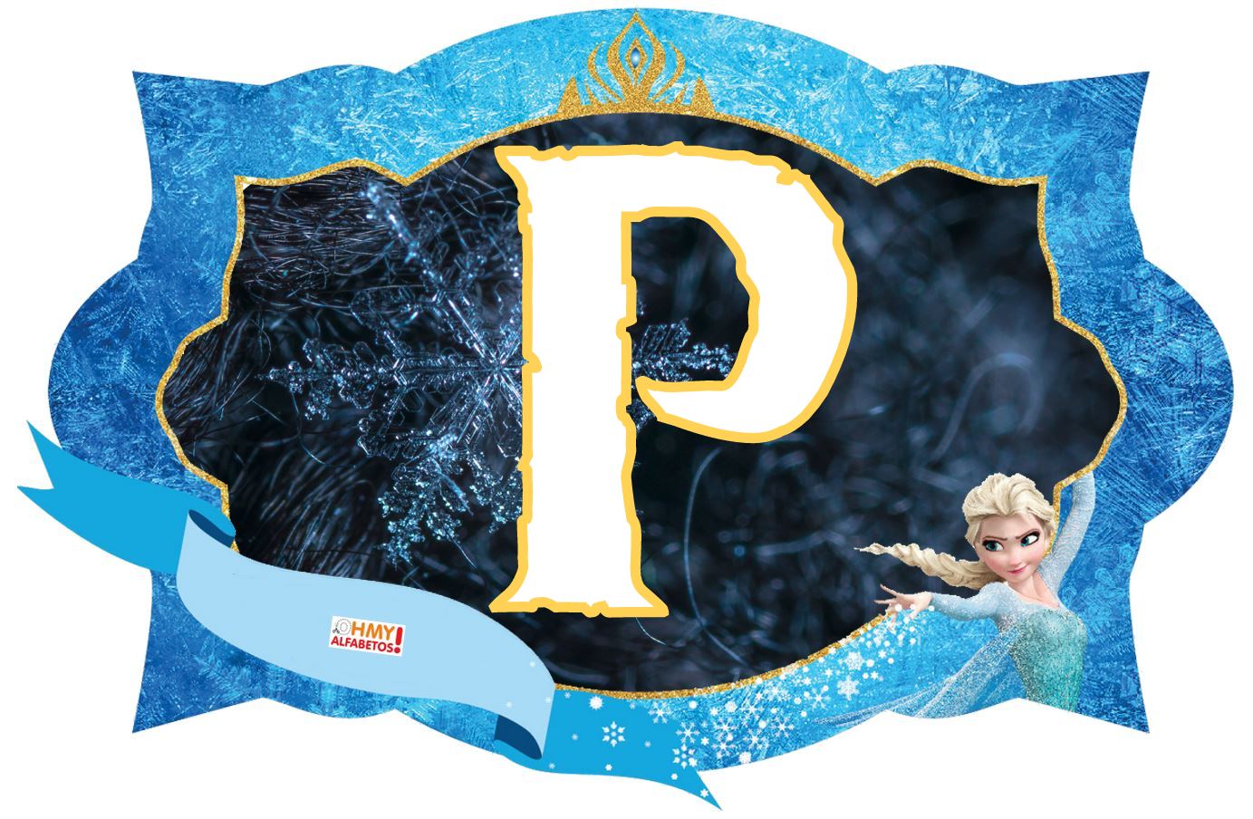 Abc Frozen. Frozen Letters. - Oh my Alfabetos!