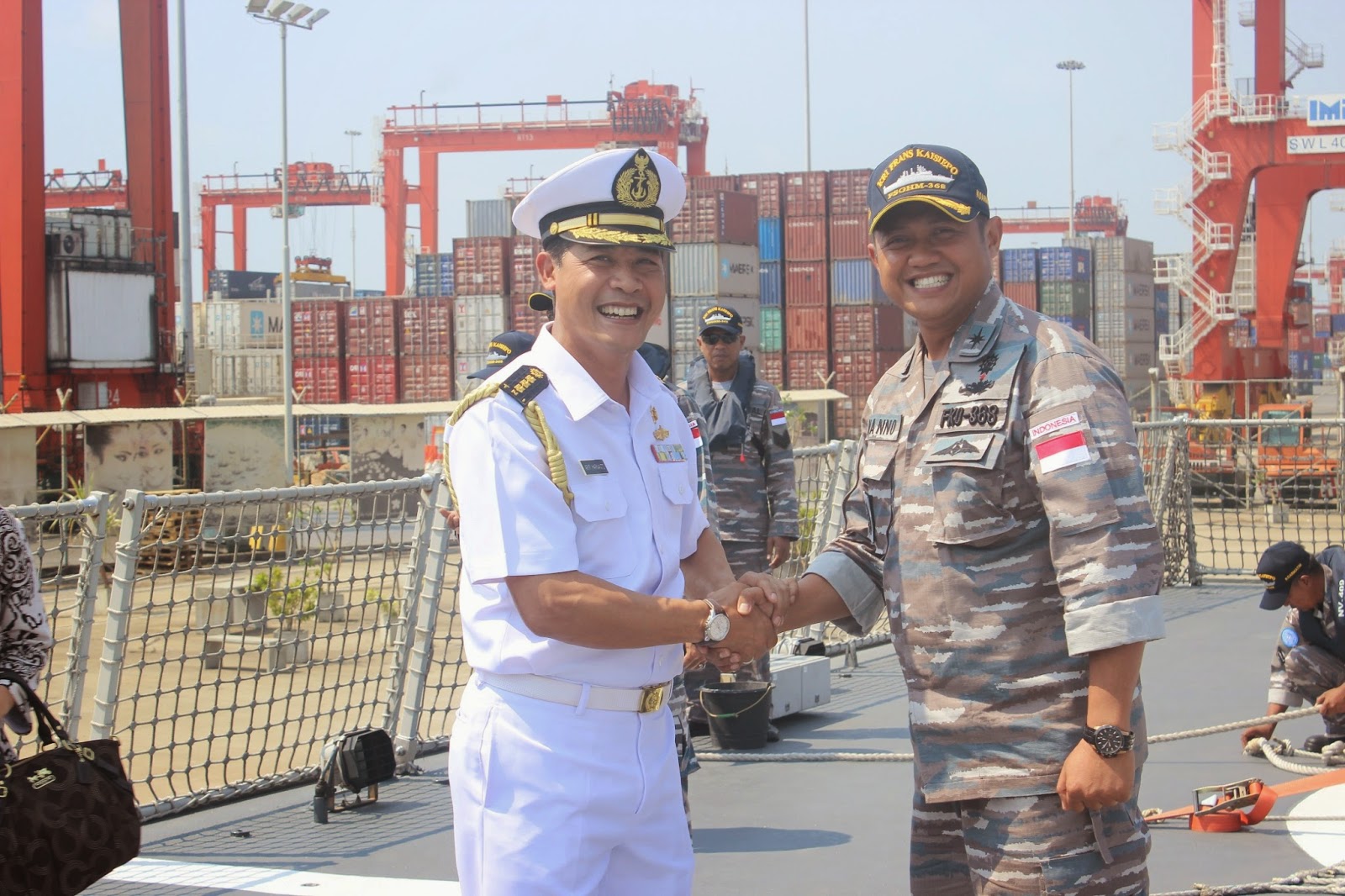 SATGAS MARITIM TNI KONGA XXVIII-F / KRI FRANS KAISIEPO - 368 : SATGAS ...