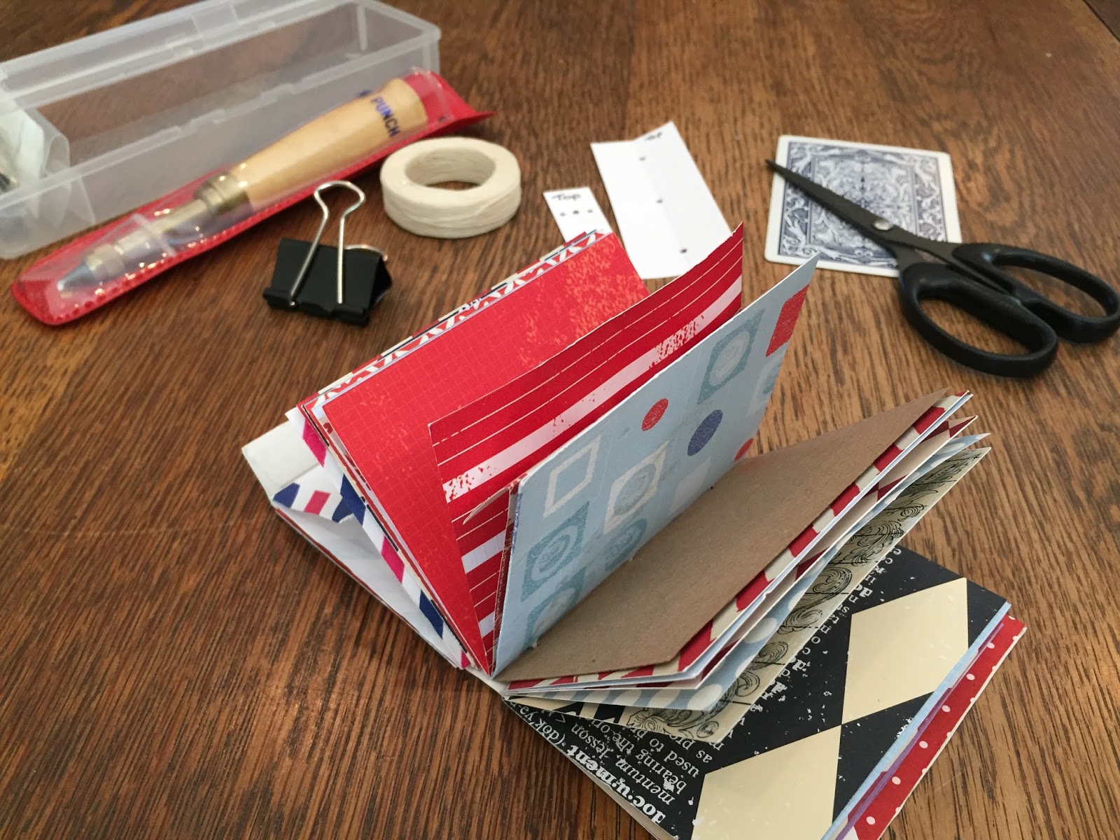 Collage Candy: Let's make a mini-book, part 2