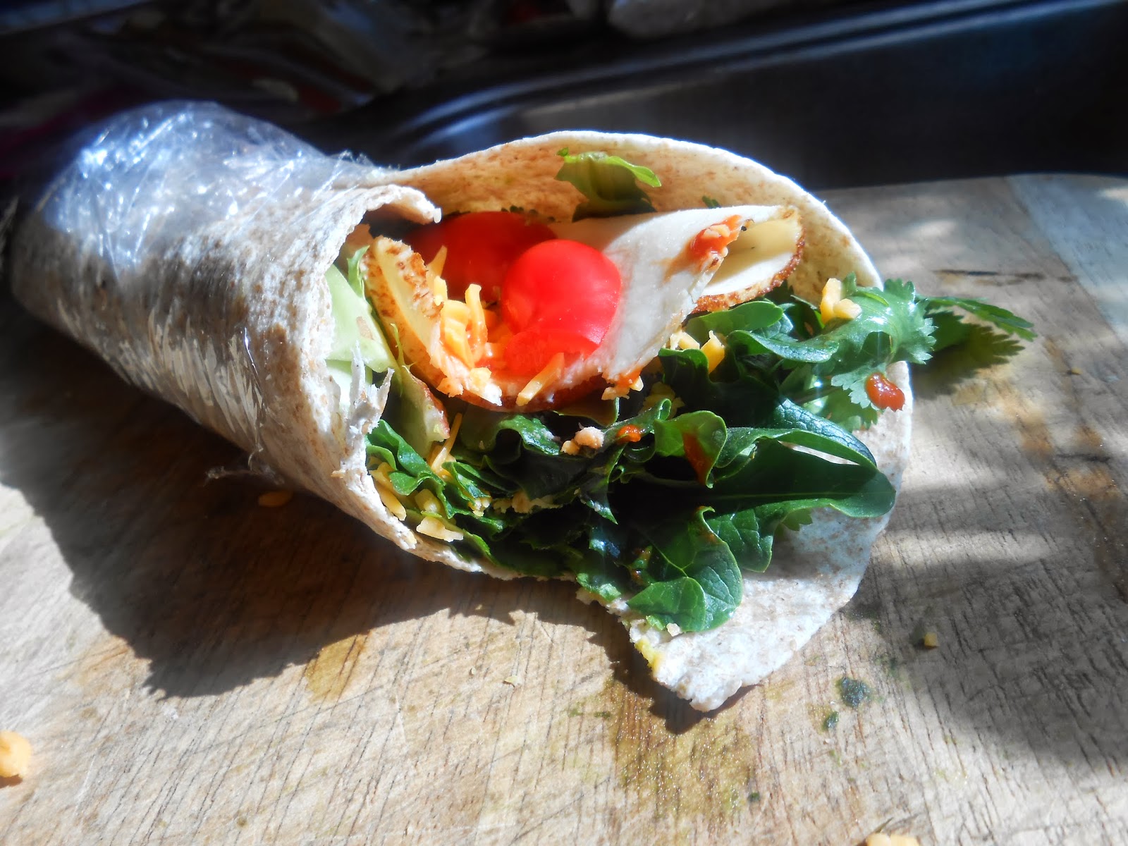 Game On Recipes, Tips, and Tricks: Southwest Spicy Whole Wheat Wrap