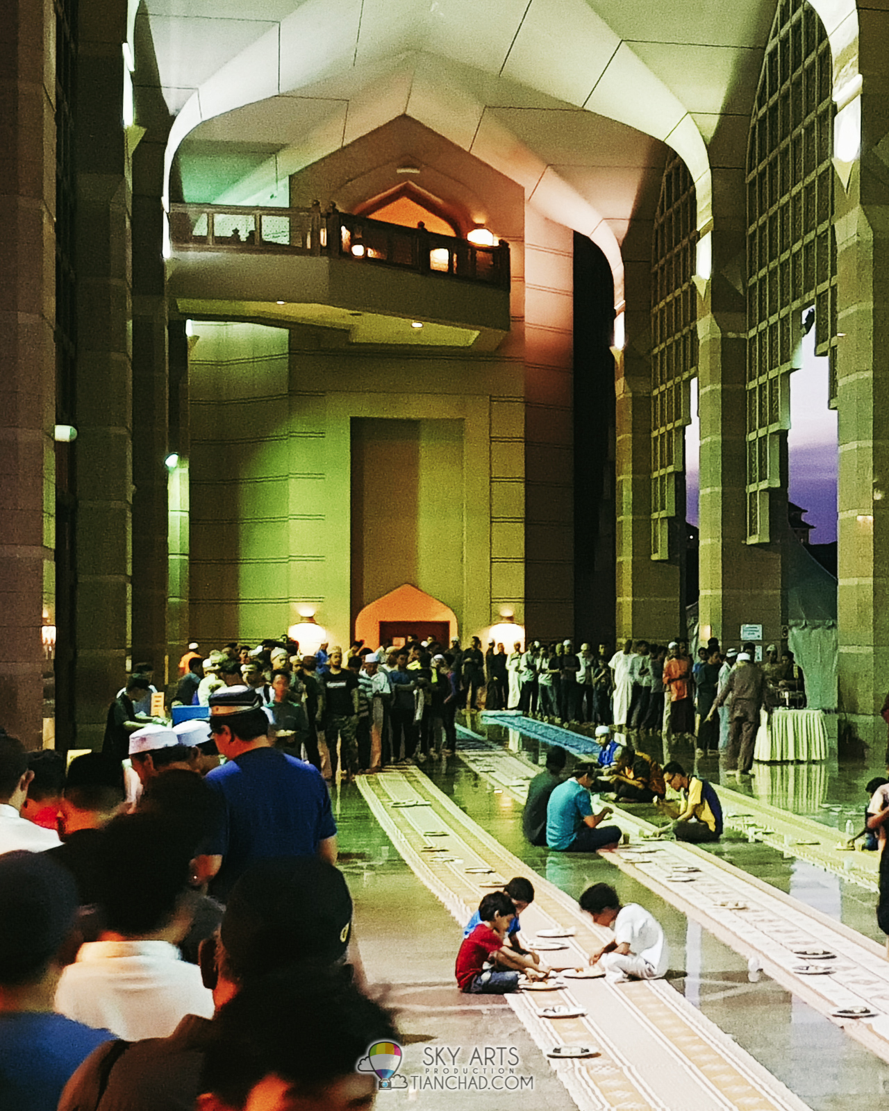 My First Iftar in Putra Mosque during Ramadhan