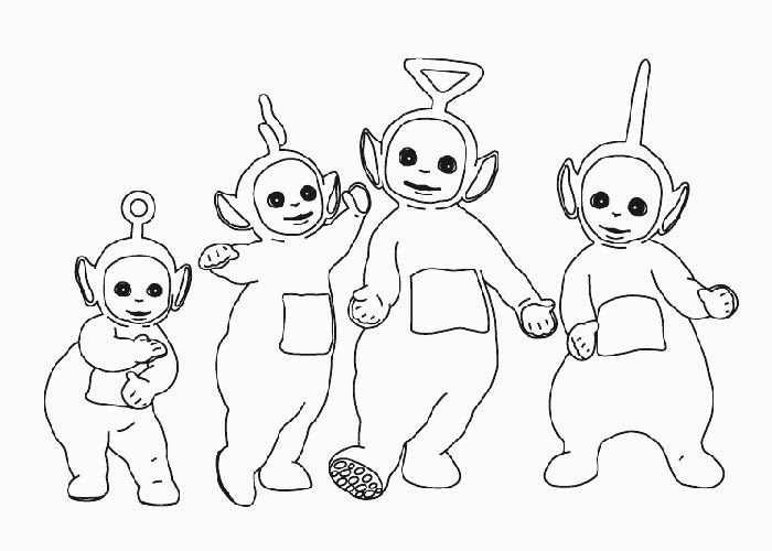 Teletubbies coloring pages | Free Coloring Pages and Coloring Books for ...