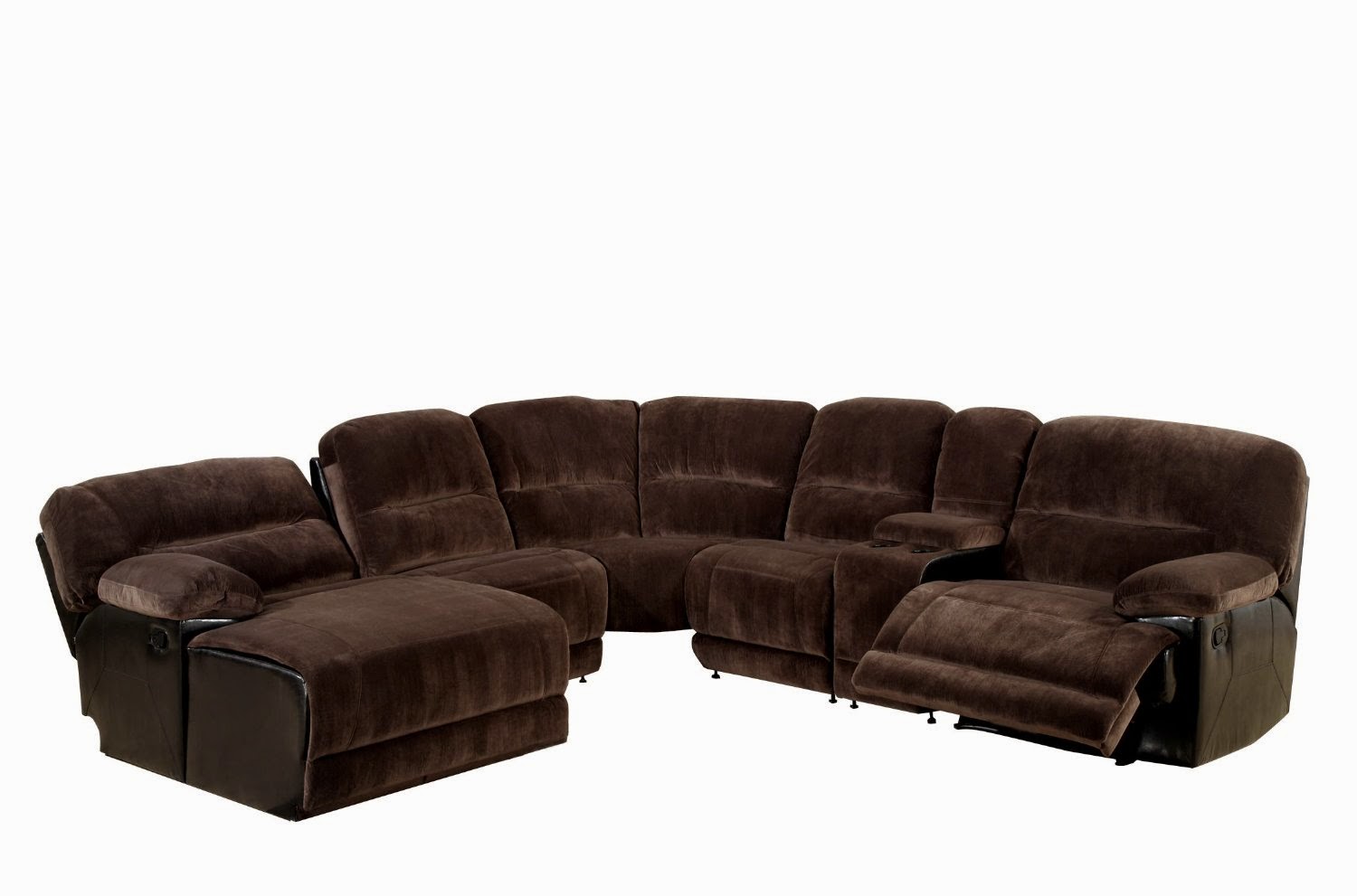 Reclining Sofas: Reclining Sectional Sofa