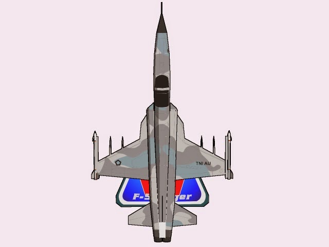 ZRP Papercrafter: F-5 E Tiger INDONESIAN AIR FORCE