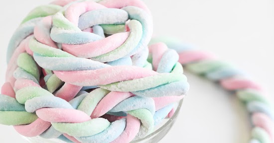 Homemade Marshmallow Ropes | Sprinkle Bakes