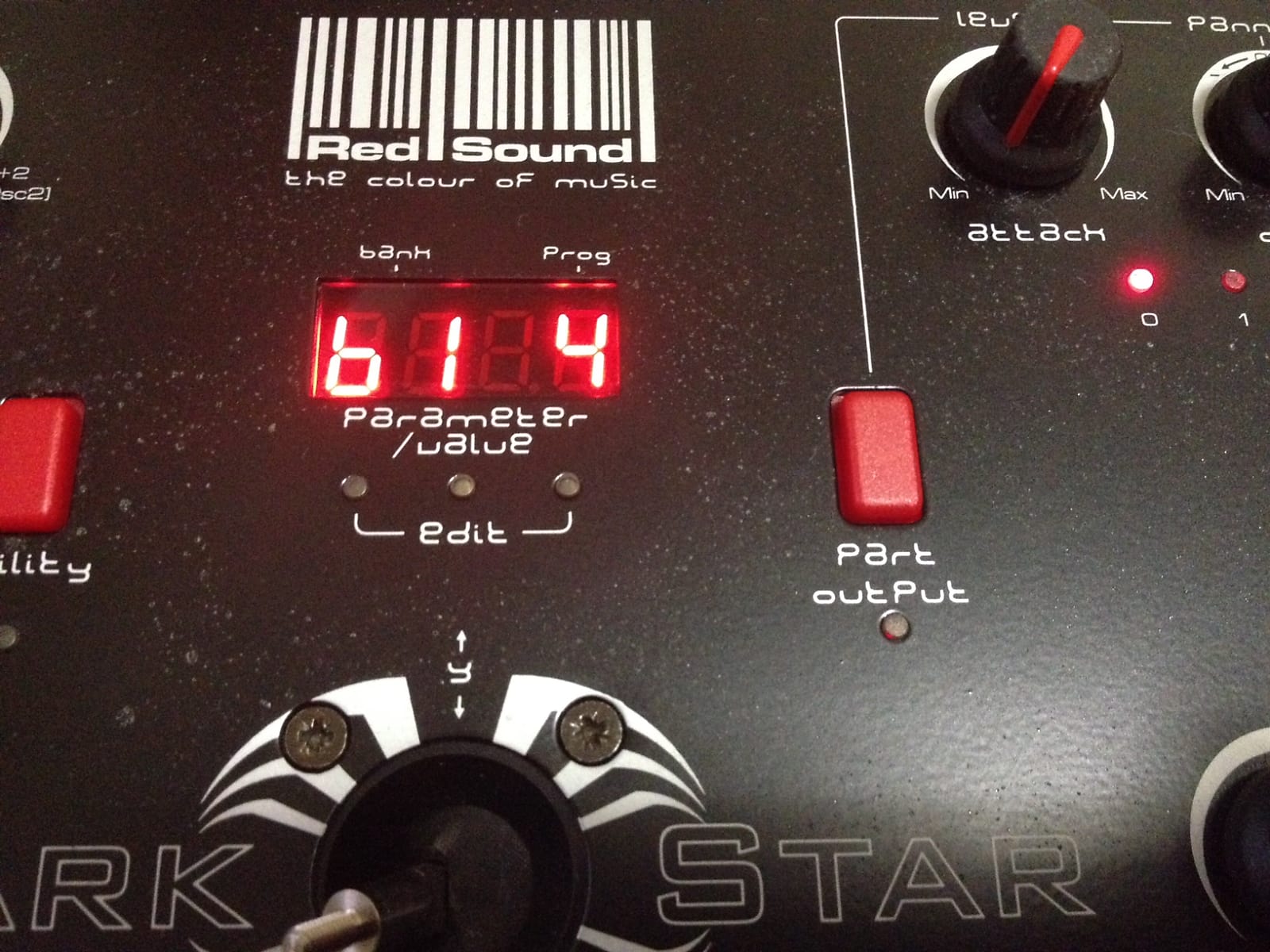 MATRIXSYNTH: RedSound Dark Star in Box w/Vocoda Chip