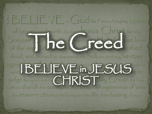 Gloria Deo: Need the Creed?