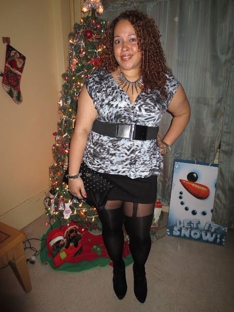 Fun with Mock Suspender Tights