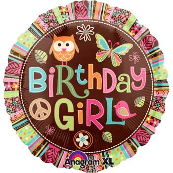 Claudine: Hippie Chick Birthday Cake