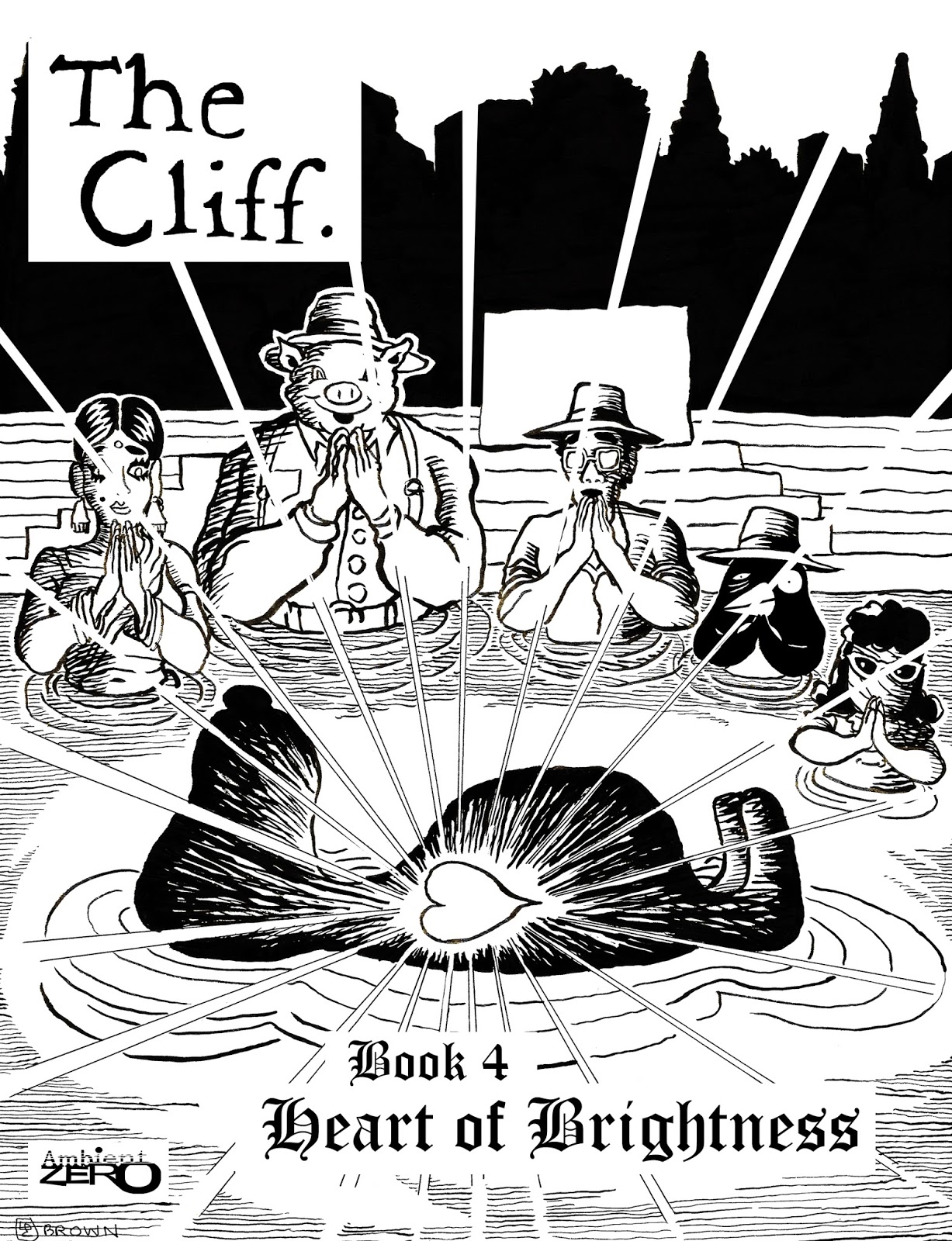 Ambient Zero Comic Book blog: Back issues of THE CLIFF have come available!