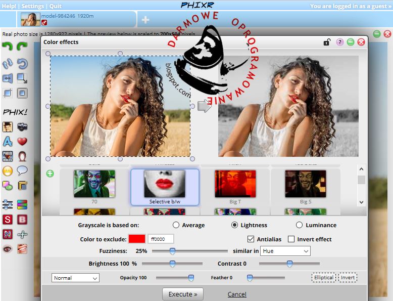 Darmowe Oprogramowanie: Phixr