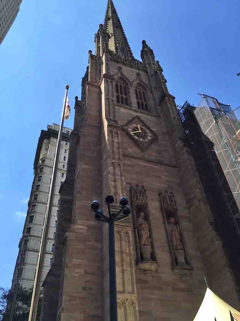 MARIETTE'S BACK TO BASICS: {Trinity Church on Wall Street New York City}