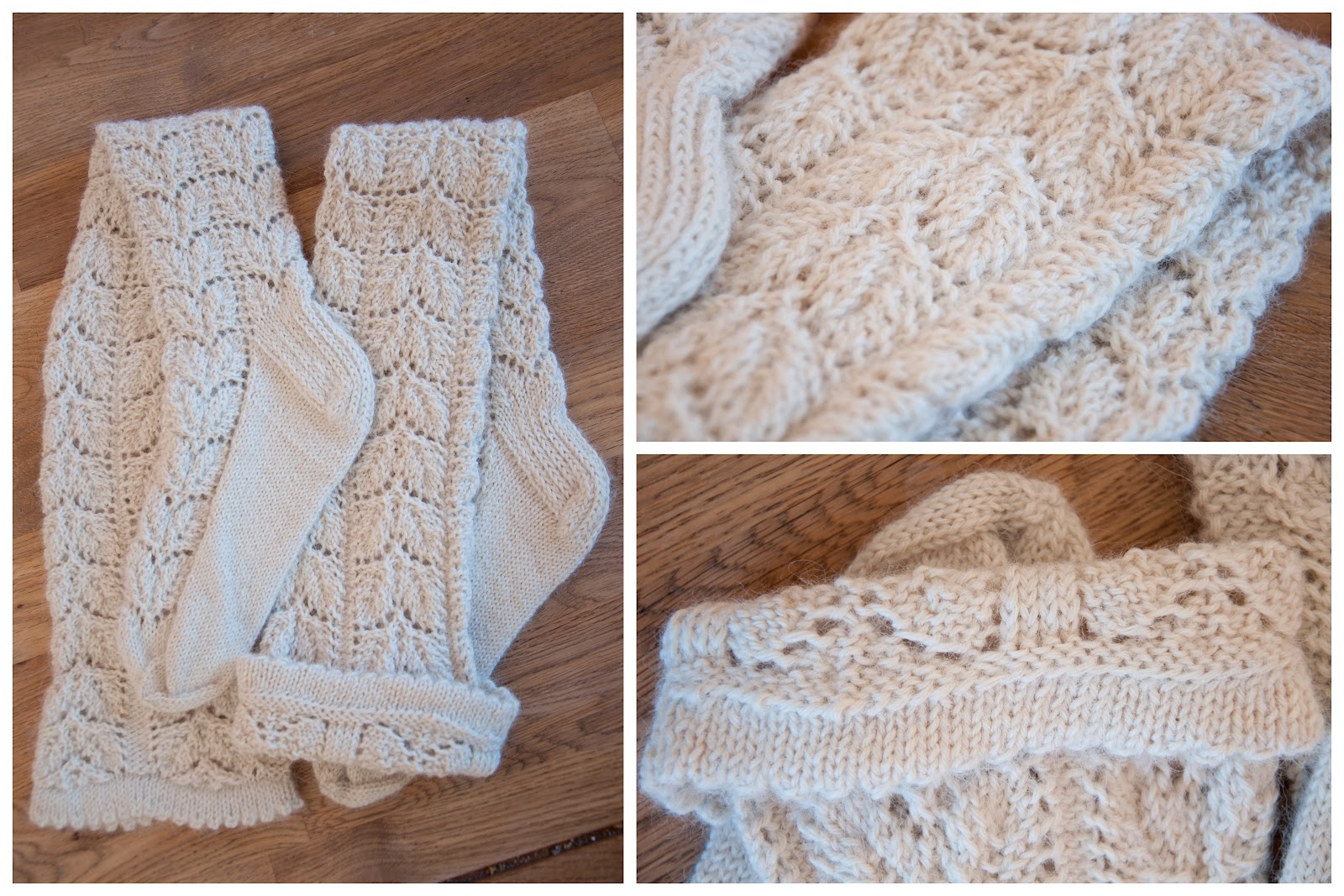 Kristyna käsitööblogi: Pitsilised põlvikud/sukad