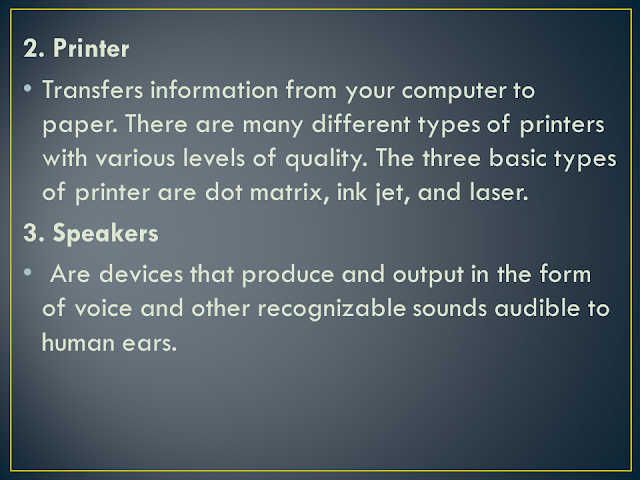 CS Basic Tutor : Activities for students: Operating System: Prelim Topics " Basic Computer Concepts"