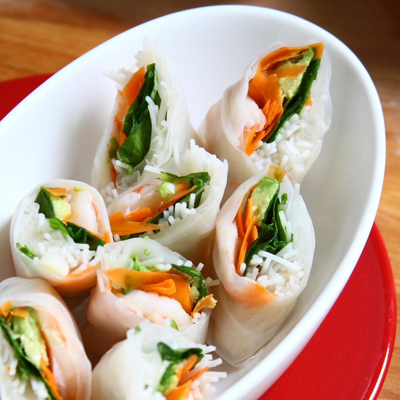 ShowFood Chef: Jasmine Tea Poached Shrimp Summer Rolls