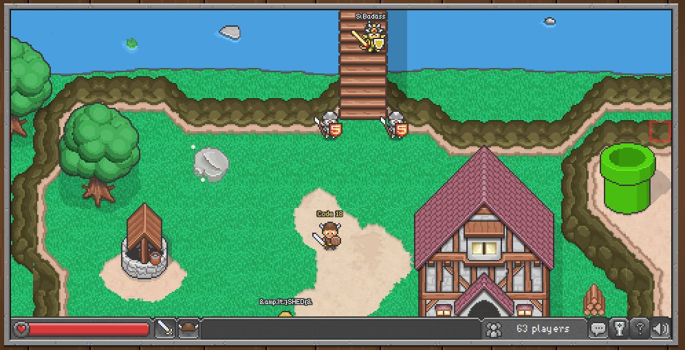 Code 18: BrowserQuest, un mini-MMORPG en HTML5