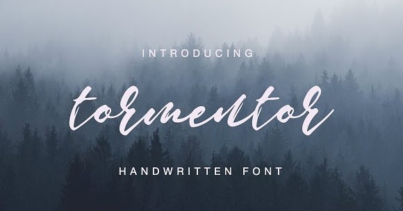 DLOLLEYS HELP: Tormentor Handwritten Free Font