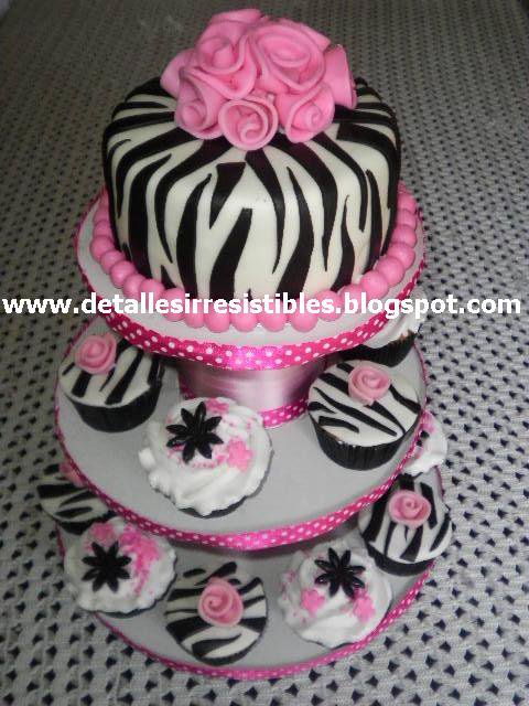 Pasteles de zebra para baby shower - Imagui