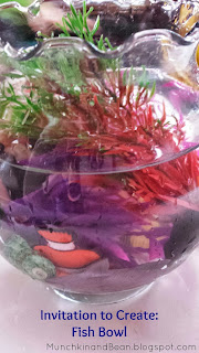 Munchkin and Bean: Invitation to Create: Fish Bowl