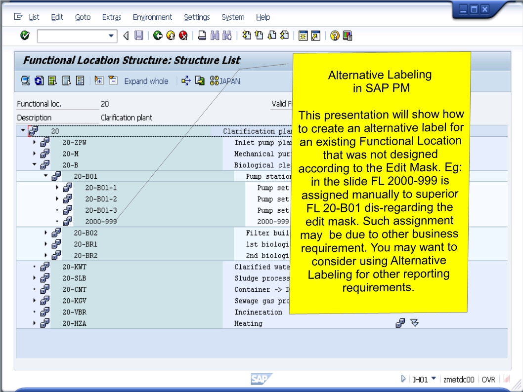 青蛙SAP分享 Froggy's SAP sharing: PM Alternative Labeling System