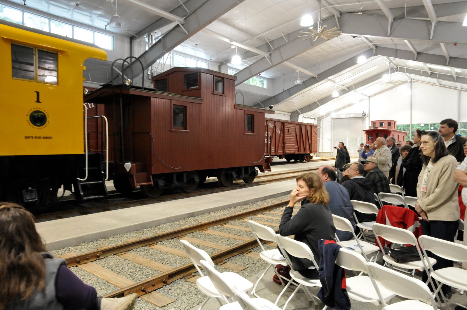 Northwest Railway Museum Blog: Train Shed grand opening