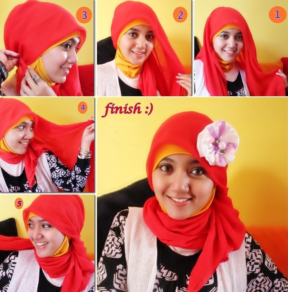 83+ Kumpulan Tutorial Hijab Paris Simple Dan Modis Paling Update ...