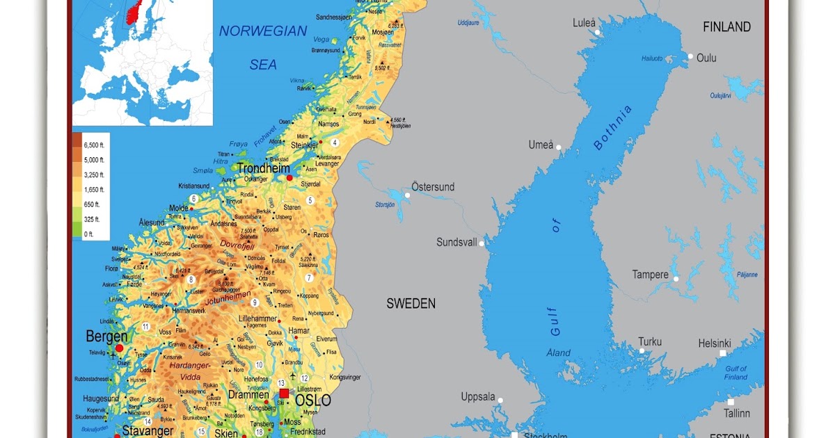 Norway Map