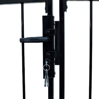 Adjustable Steel Gate Kits: Dual Swing Driveway Gate Kit