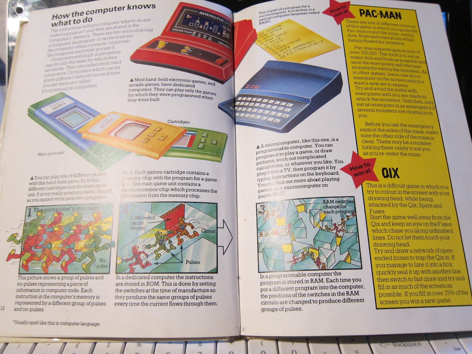 Dusty Old Games: A quick look at the Usborne Guide to Computer and ...