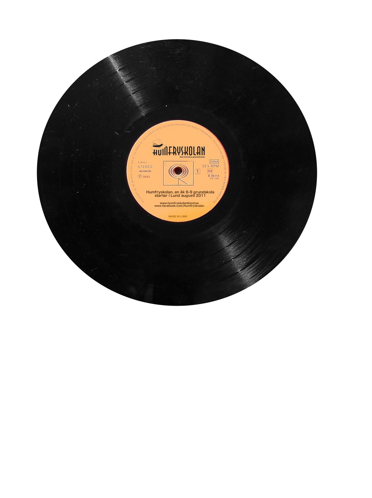 Humfryskolan i Lund: LP-skivor i Lund