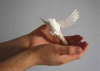 andy singleton: Mini Paper Birds