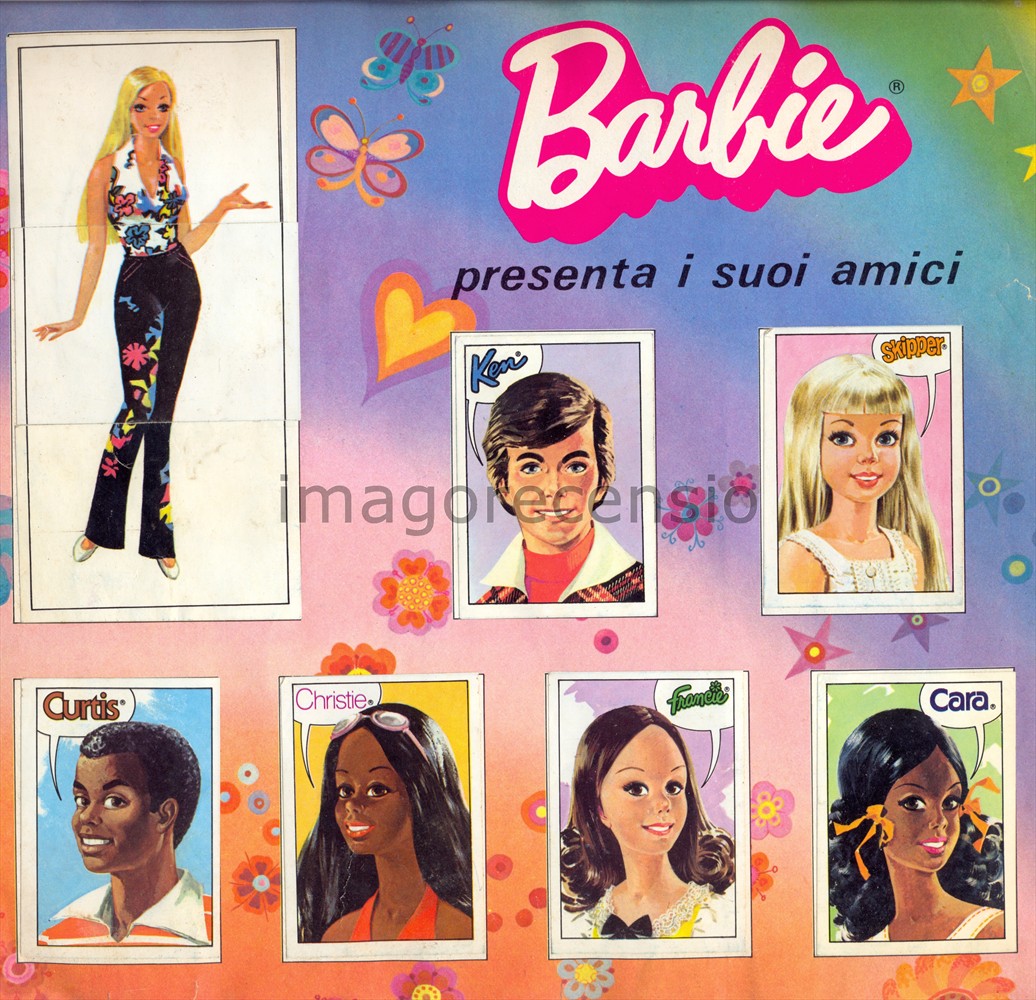 Imago Recensio: Barbie - Album figurine Panini 1976